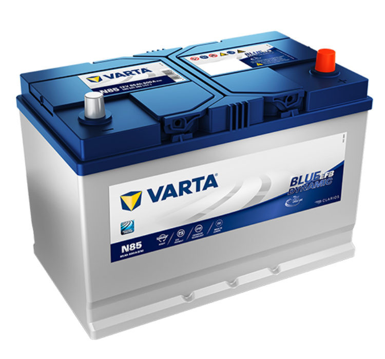 Varta Blue Dynamic EFB 12V 85Ah 800A Jobb+ ázsiai autó akkum